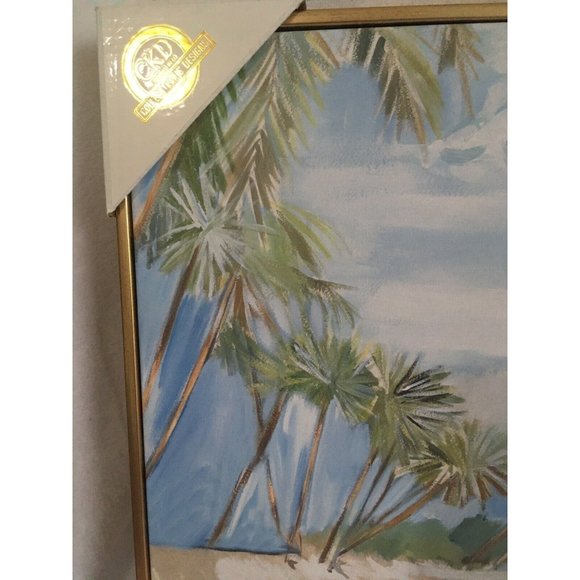 Wall Decor | Colleen Karis Island Time Canvas Print Nwt 2x16 O | Poshmark